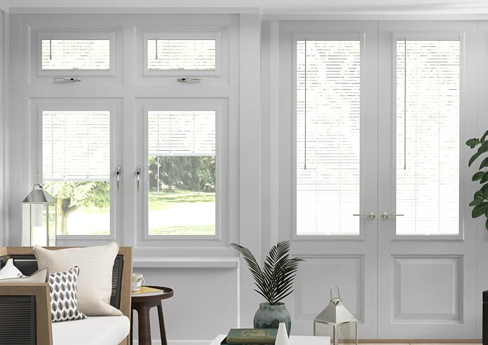 Venetian, Basic White - Perfect Fit Blind | 247Blinds