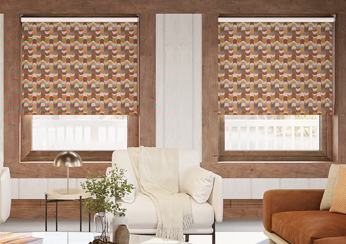 Castillo, Copper - Twist&Fit Roller Blind | 247Blinds