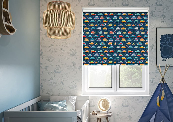 Roadtrip, Admiral - Twist&Fit Roller Blind | 247Blinds