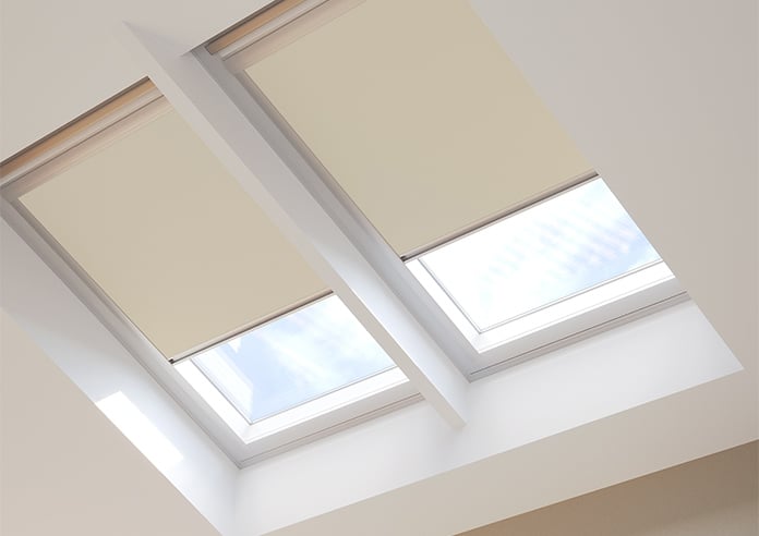 Orion (Blackout), Hessian - Loft Blind | 247Blinds
