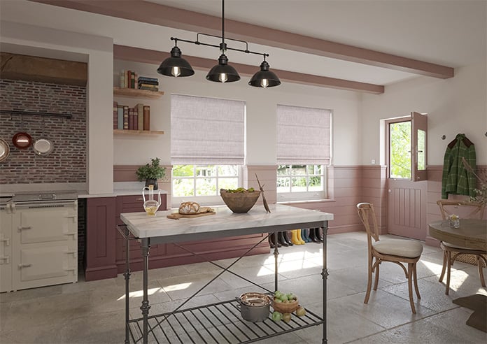Kildare, Mason - Motorised Roman Blind | 247Blinds