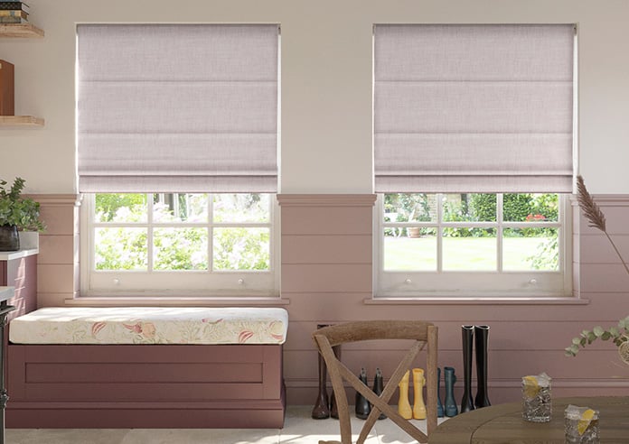 Kildare, Mason - Motorised Roman Blind | 247Blinds