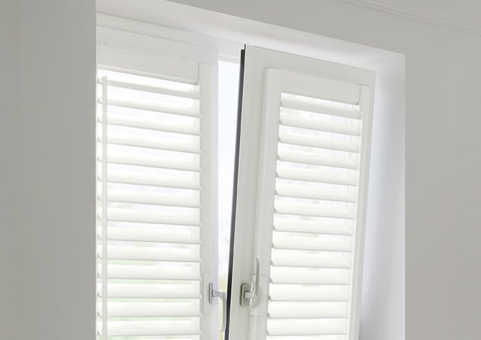 Sierra, Breeze White - Perfect Fit Shutter Blind | 247Blinds