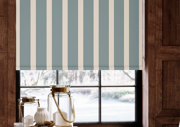 The British Stripe Co. Henry, Derwent No.1 - Roller Blind | 247Blinds