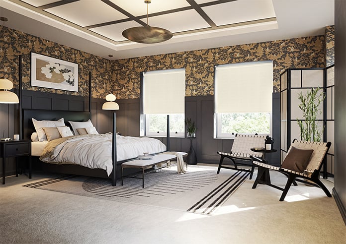 Mikardo (Blackout), Blended Cream - Roller Blind | 247Blinds