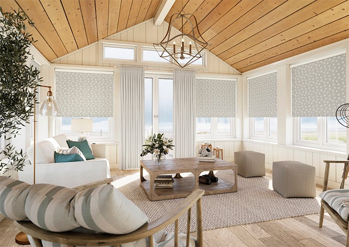Periwinkle, Cloud - Roller Blind | 247Blinds