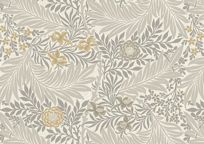 William Morris At Home Larkspur, Flint - Roller Blind | 247Blinds