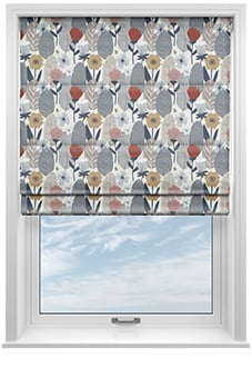 Multicoloured Roman Blinds | 247 Blinds