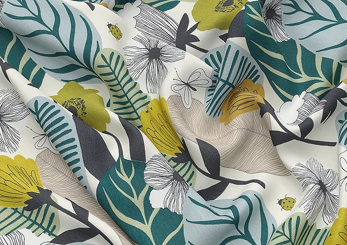 Blooma, Spruce - Roman Blind | 247Blinds