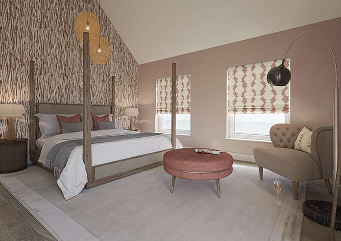 Construct, Ginger - Roman Blind | 247Blinds