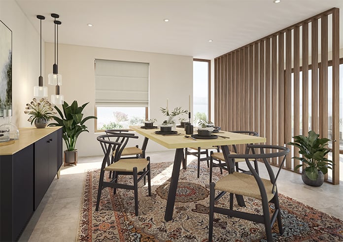 Erin, Natural - Roman Blind | 247Blinds