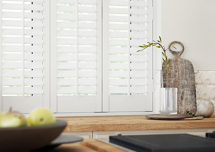 Bromley, Classic White - Full Height Twist&Fit Plantation Shutter ...