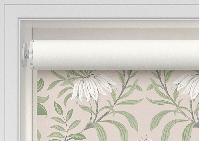Laura Ashley Parterre, Blush - Twist&Fit Roller Blind | 247Blinds