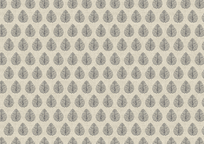 Emily Bond Jaipur, Charcoal - Twist&Fit Roman Blind | 247Blinds