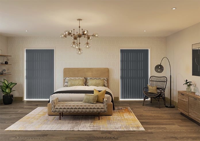 Trinity (Blackout), Shadow - Vertical Blind | 247Blinds