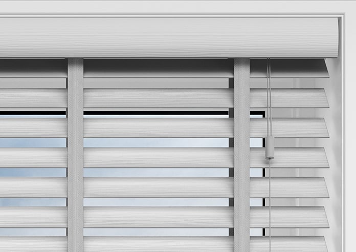 Ecowood Deluxe, Moonstone Grey Fine Grain - Venetian Blind | 247Blinds
