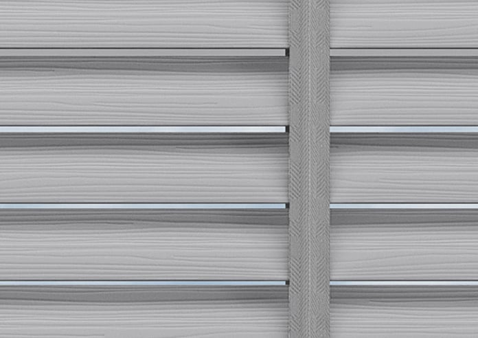 Ecowood Deluxe, Tranquil Grey Fine Grain - Venetian Blind | 247Blinds