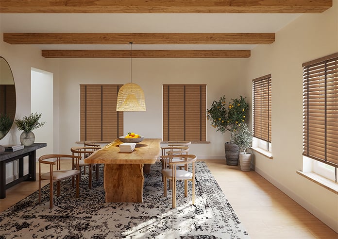 Kalmar Deluxe, Spanish Cedar - Venetian Blind | 247Blinds